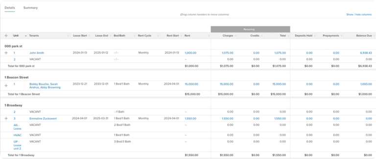 Rent Roll Analysis for Property Managers | Buildium