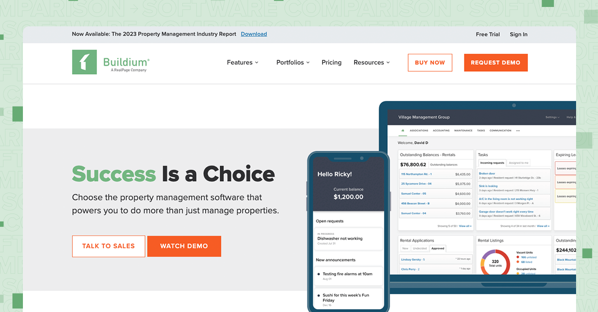 7 Best Tools To Build Property Management Websites | Buildium